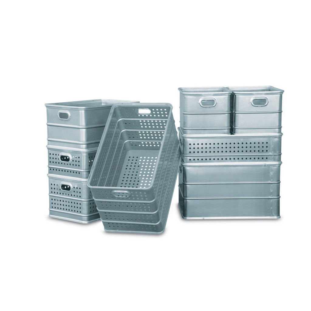 Cajas metálicas para almacén: distintos tamaños | Disset Odiseo