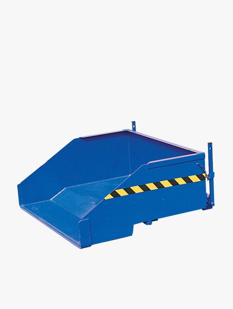 Contenedor basculante para recogida de escombros