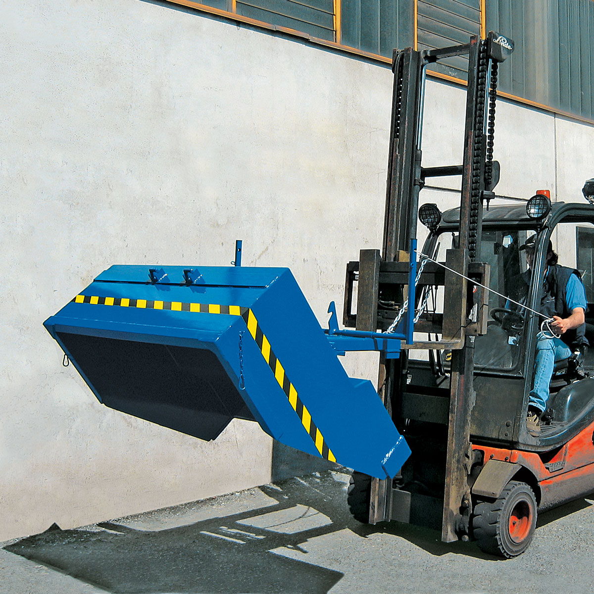 Contenedor basculante para recogida de escombros | Disset Odiseo