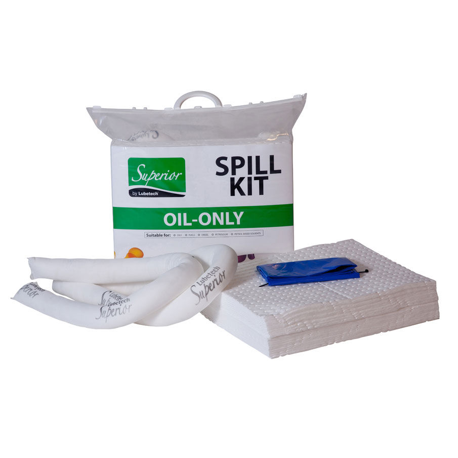 Kits de absorbentes para aceites y carburantes