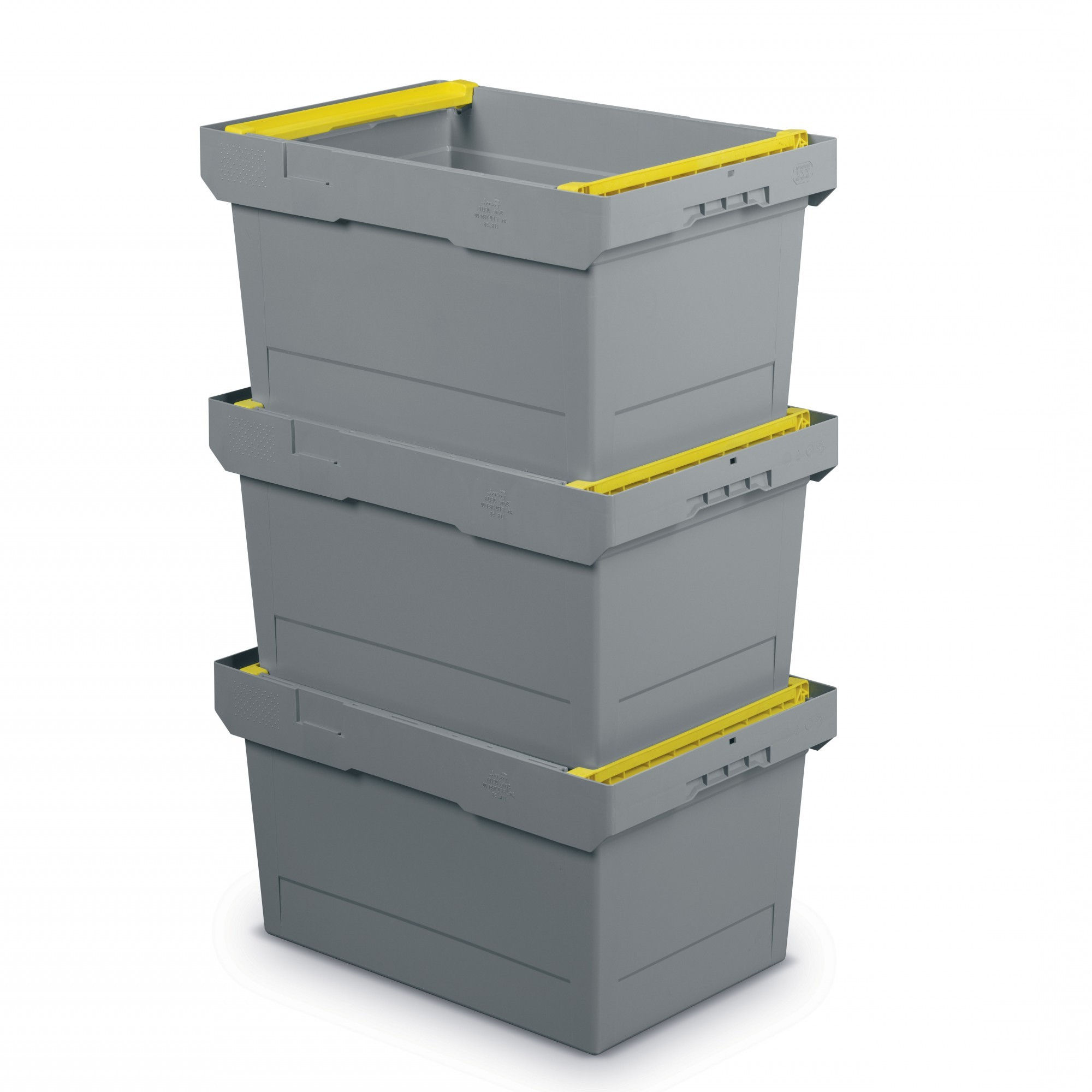 Cajas de plástico apilables Delta