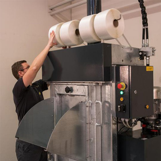 Compactadora para botellas de plástico | Disset Odiseo