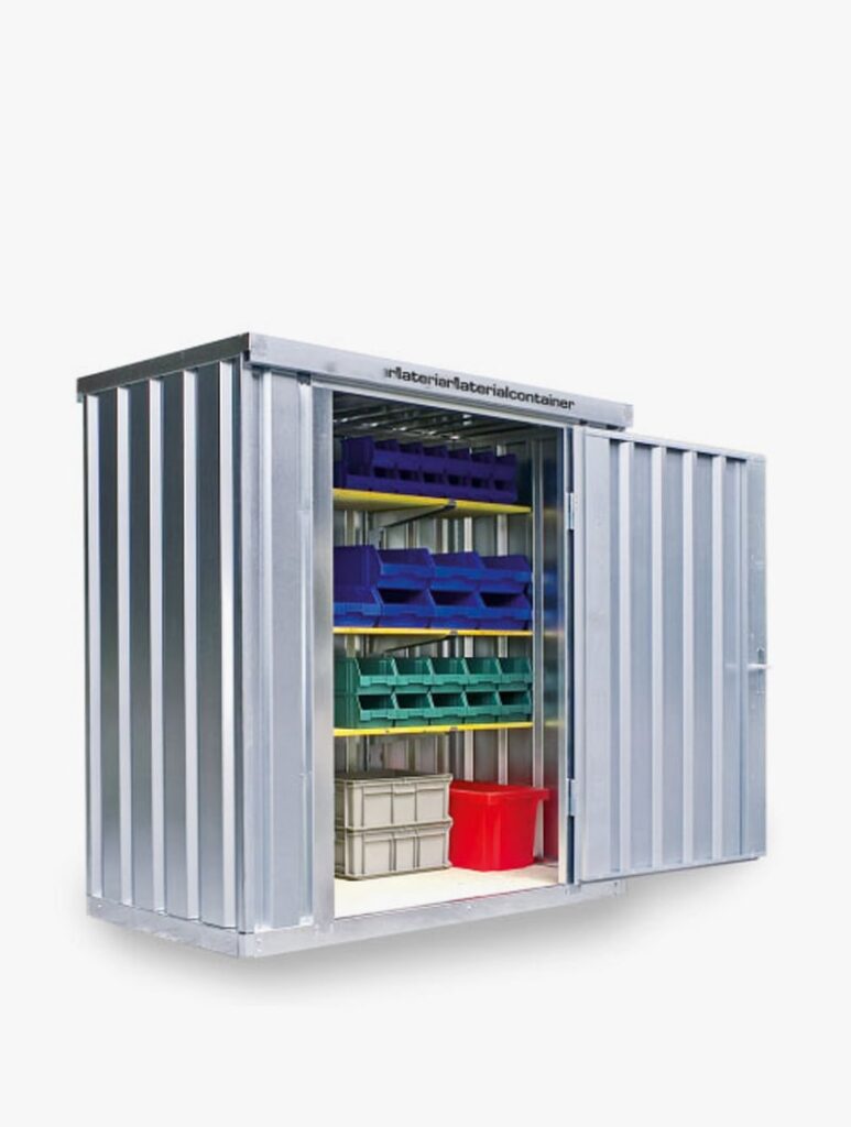 Contenedor metálico para almacenamiento de materiales | Disset Odiseo