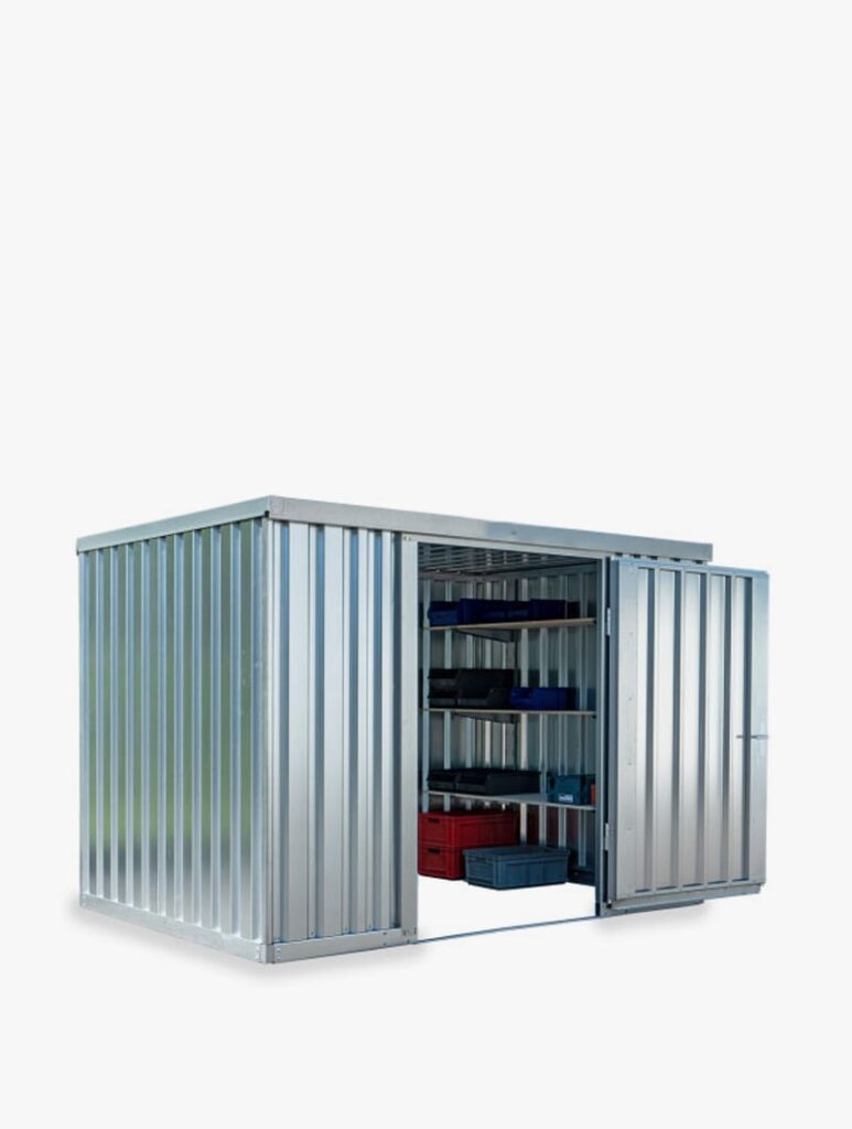 Contenedor metálico para almacenamiento de materiales | Disset Odiseo