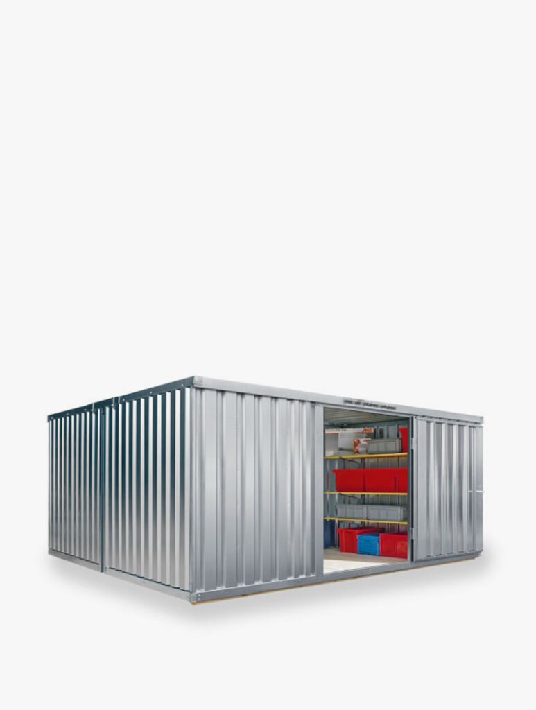 Contenedor metálico de gran volumen para almacenamiento | Disset Odiseo
